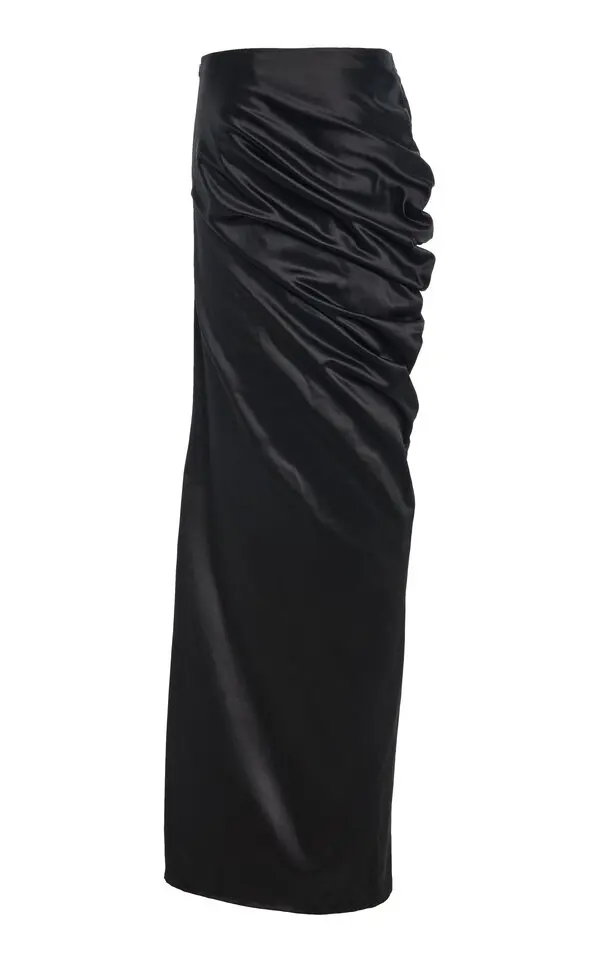 COLLEEN ALLEN Spiral Silk Duchesse Skirt