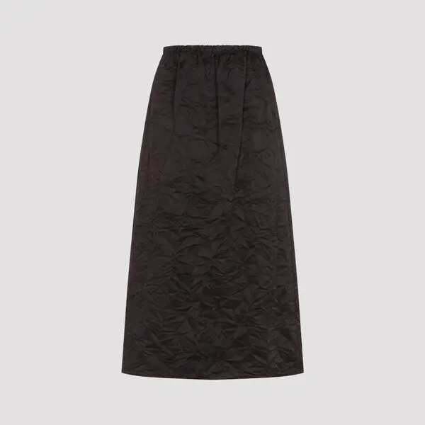 Carven Cotton Pull-on Midi Skirt