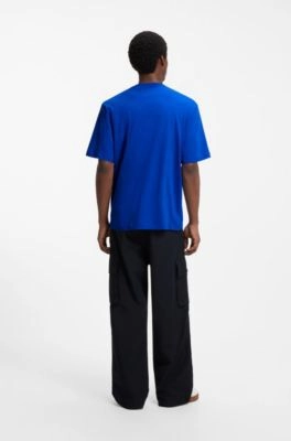 Hugo Cotton T-shirt With Logo Print