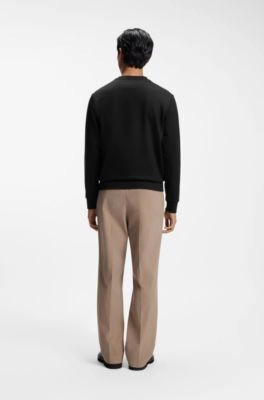 BOSS Cotton-terry Sweatshirt With Logo Detail