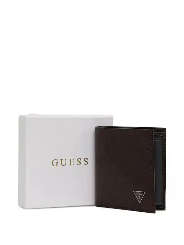 Guess Milano Logo-plaque Bi-fold Wallet