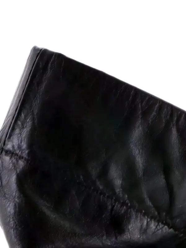 Loewe Fold Logo Strap Leather Large Tote Bag