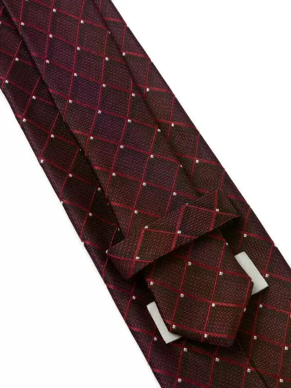 Michael Kors Check-pattern Tie