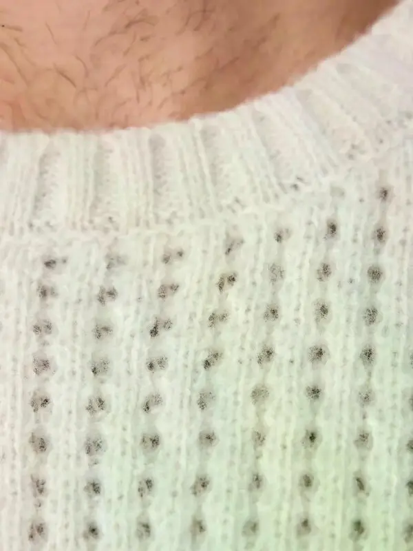 Hurley Waffle-knit Crew-neck Sweater