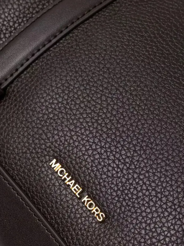 Michael Kors Teddi Large Textured Shoulder Bag - Brown