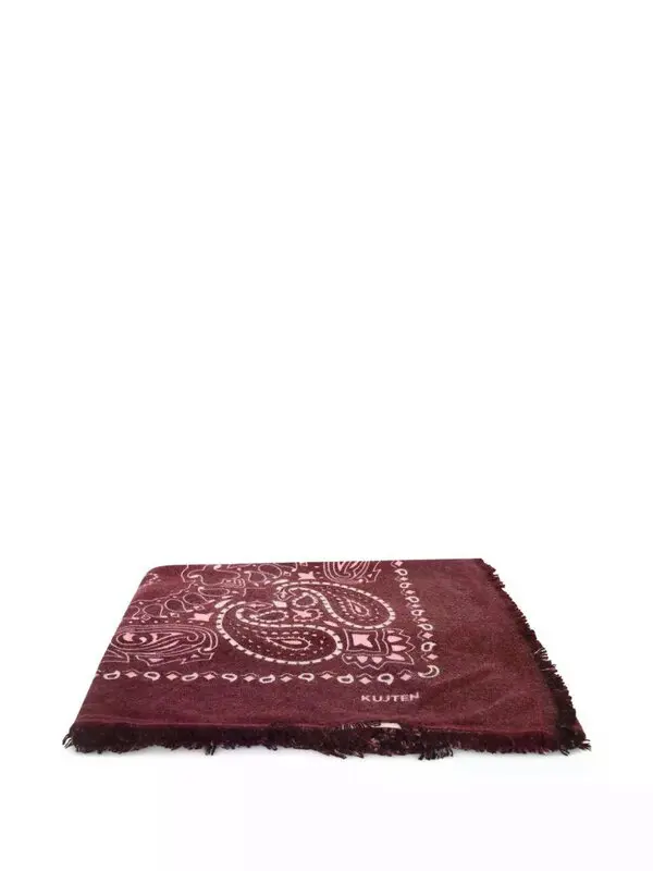 KUJTEN Large Hachiko Bico Cashmere Scarf