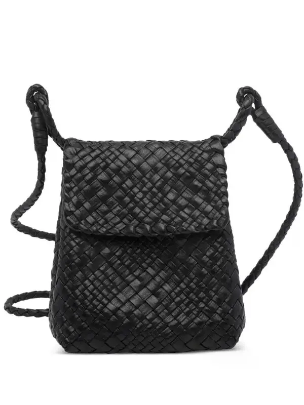 IBELIV Romance Woven Cross Body Bag - Black