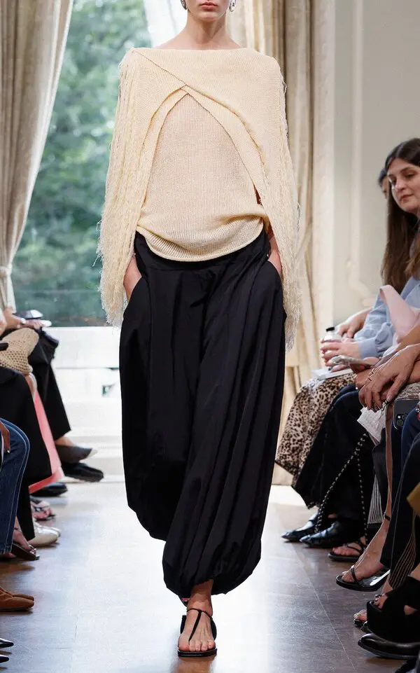 KALLMEYER Tama Line Poncho Top