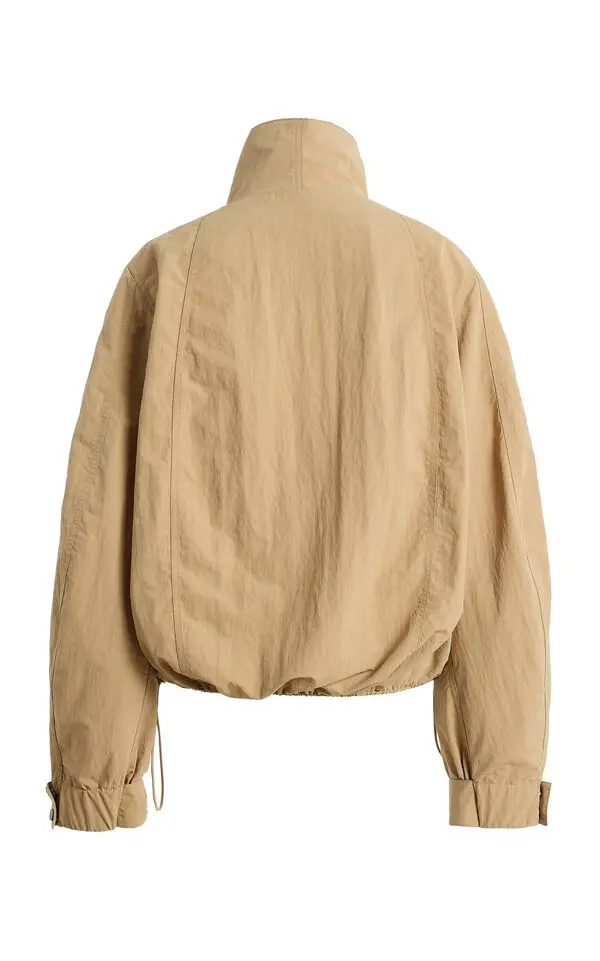 KALLMEYER Nira Funnel Neck Nylon Windbreaker