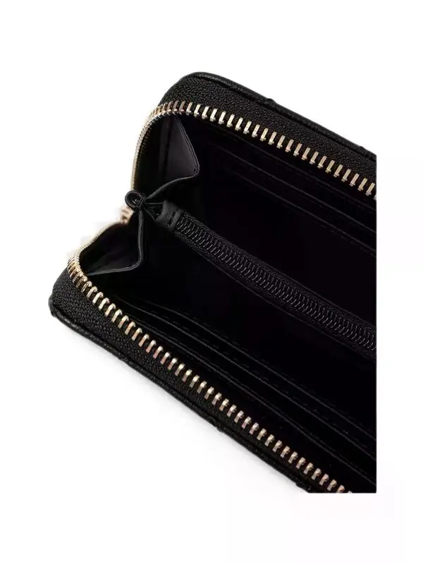Guess Frances Quilted Logo-plaque Wallet
