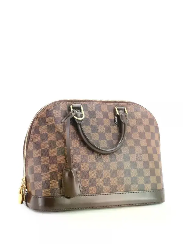 LOUIS VUITTON Alma Handbag Damier Pm Satchel