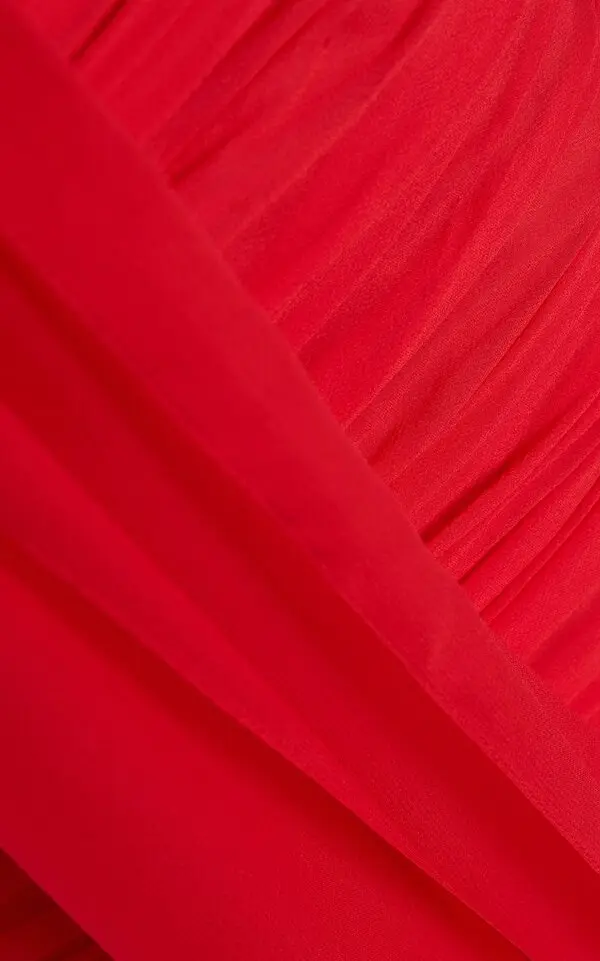 Carolina Herrera Bow-detailed Silk Chiffon Dress