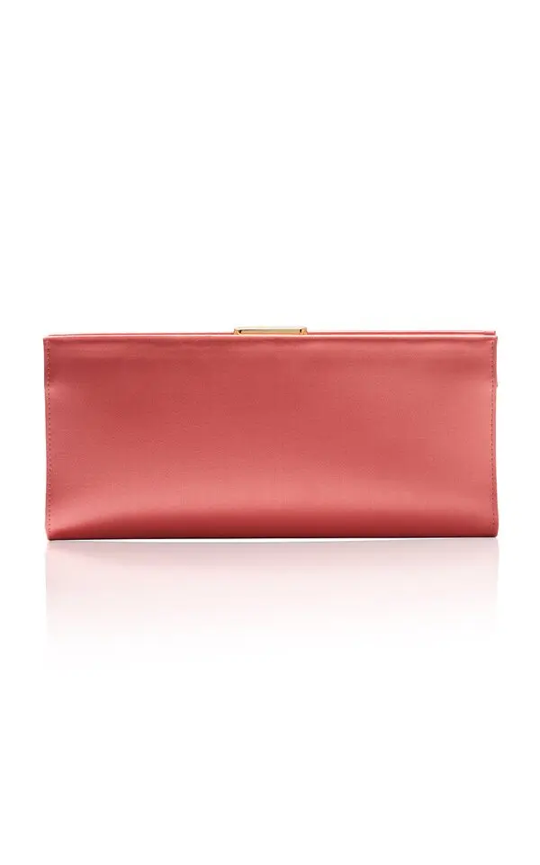 Carolina Herrera Pats Satin Clutch