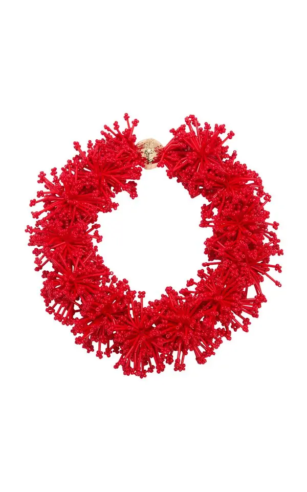 Carolina Herrera Pom Pom Necklace