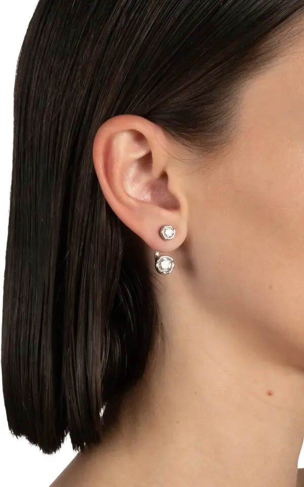 Alexis Bittar Asterales -plated Rhodium Earrings