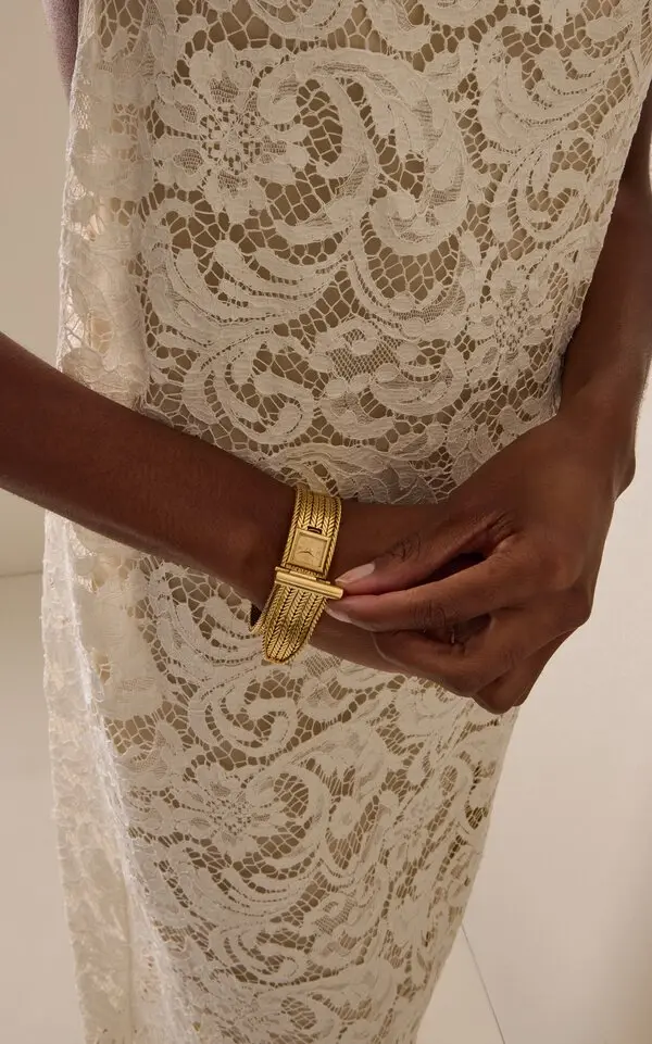 STEPHANIE WINDSOR Rare Hermès X Lenfant Vintage Bangle Watch