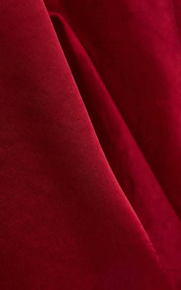 Citizens Of Humanity Ilaria Draped Satin Top - Red