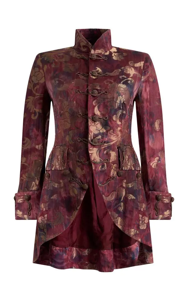 Ralph Lauren Helena Patterned Fil Coupé Jacket