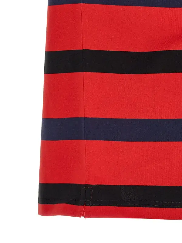 Prada Striped Polo Shirt