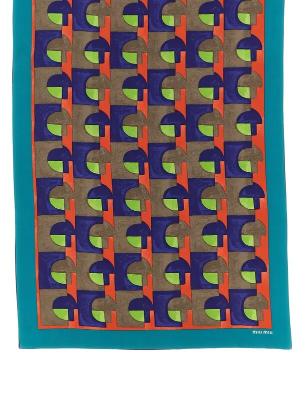 Miu Miu Medium Silk Scarf