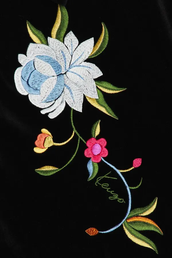 Kenzo Wildflower Souvenir Jacket - Black