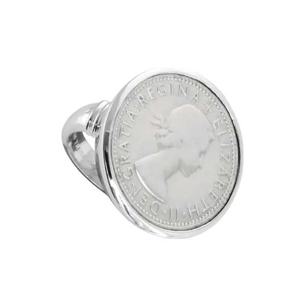 VON TRESKOW Shilling Coin Ring