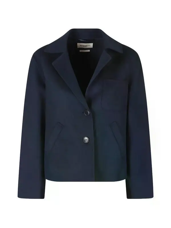 Max Mara Pelota Wool Jacket - Blue