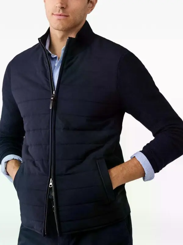 HACKETT  Baffle-woven Zip Jacket