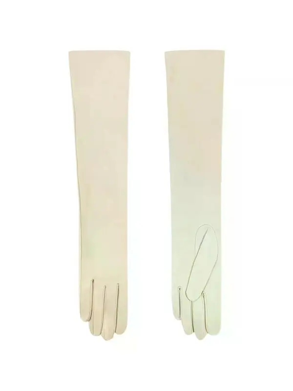 CORTANA Jin Leather Gloves - Neutrals