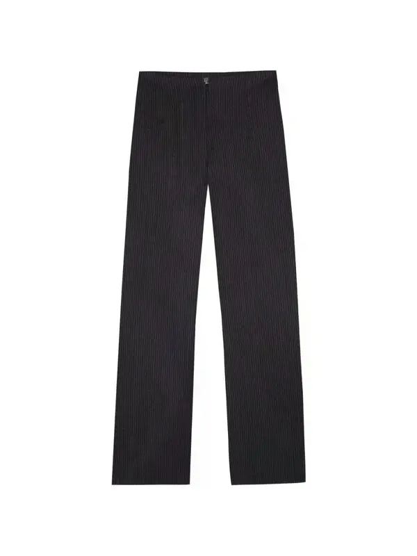 CORTANA Devenir Pinstripe Trousers - Grey