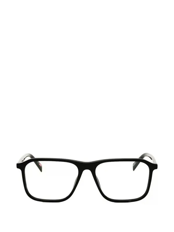 LEVI'S Lv 1035 Rectangle-frame Glasses - Black