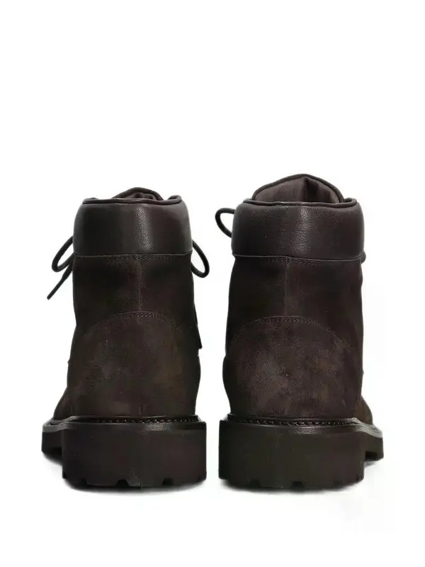 COMMON PROJECTS Lace-up Suede Ankle Boots