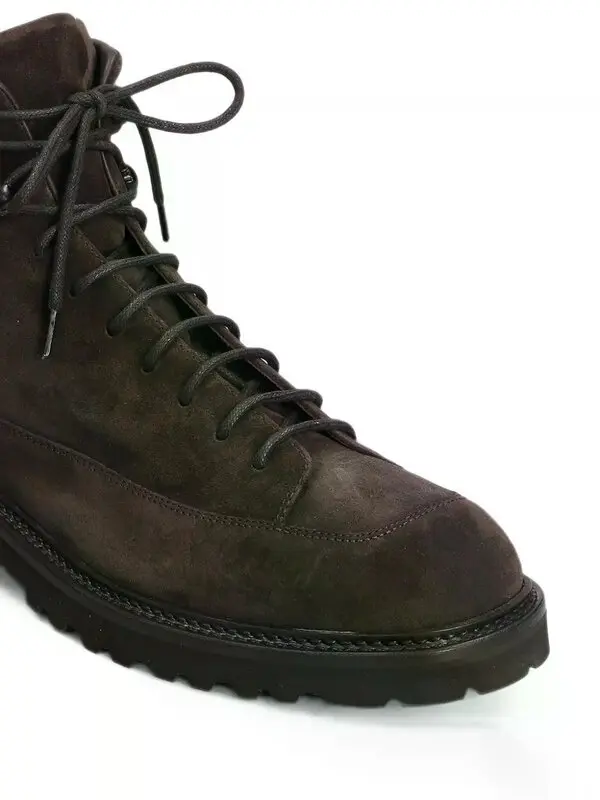 COMMON PROJECTS Lace-up Suede Ankle Boots