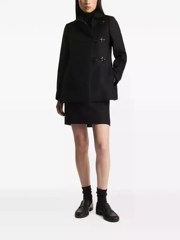 FAY Caban Lobster-clasp Coat
