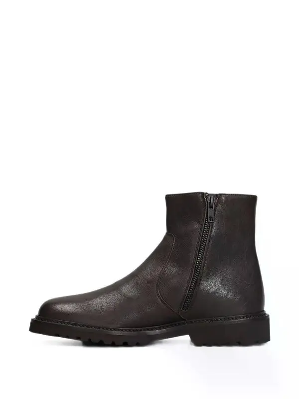 COMMON PROJECTS Side-zip Leather Boots