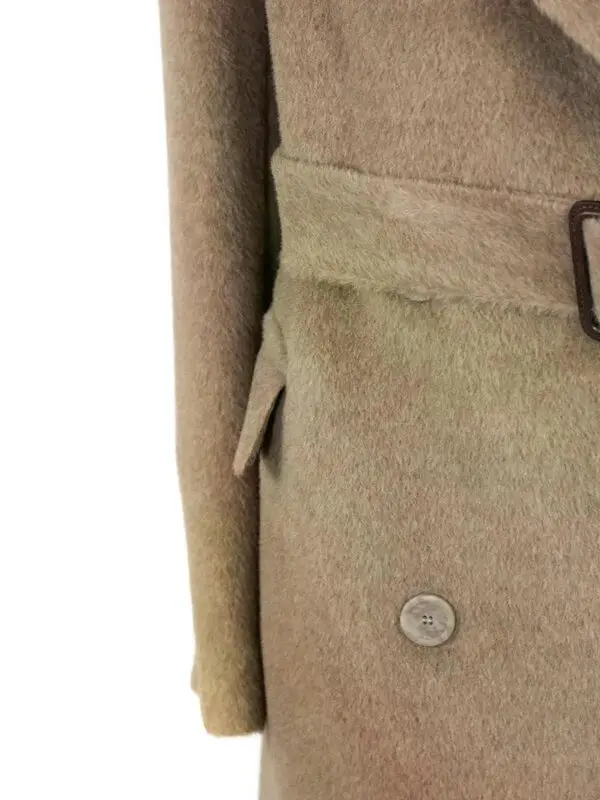 Tagliatore Double-breasted Belted Coat
