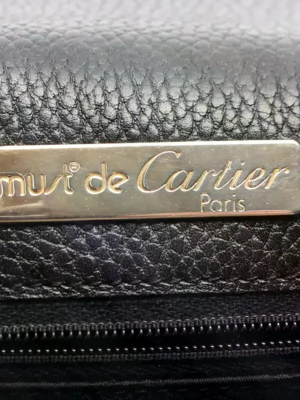 Cartier 20th Century Leather Must De Shoulder Bag