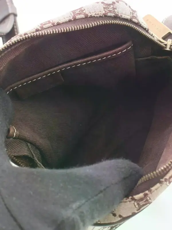 Celine 2000 Macadam Canvas Crossbody Bag