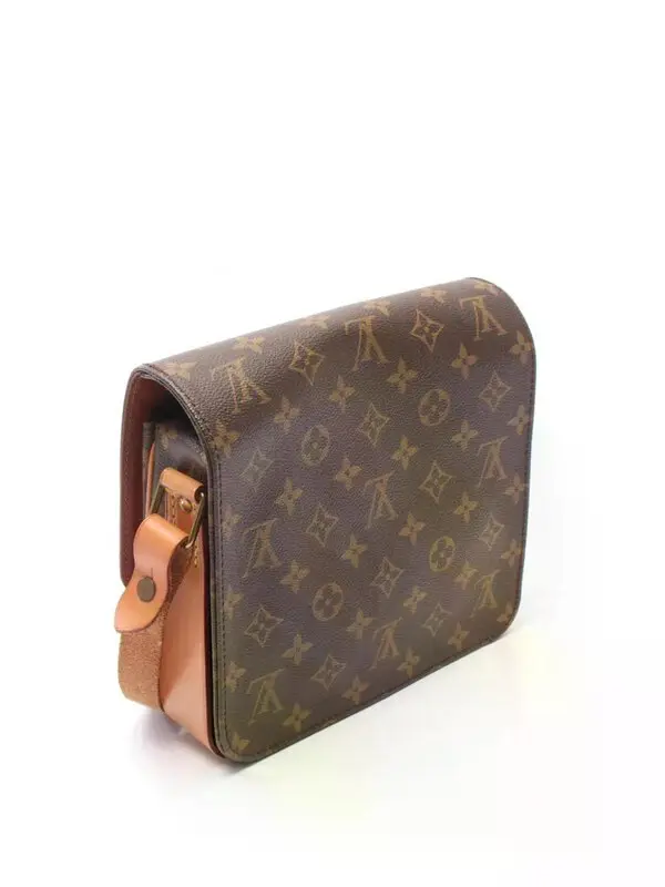 LOUIS VUITTON 1988 Monogram Cartouchiere Mm Crossbody Bag