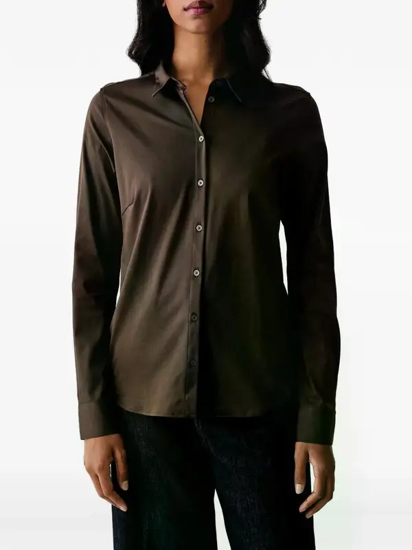 MOS MOSH Tina Button-down Long-sleeve Shirt