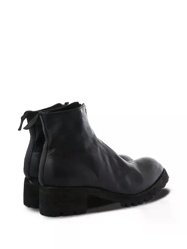 Guidi Pl1_ru Front-zip Leather Boots
