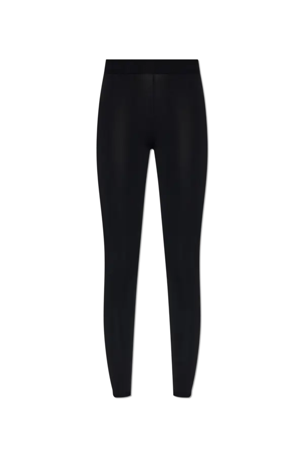 Balenciaga Logo Leggings - Black