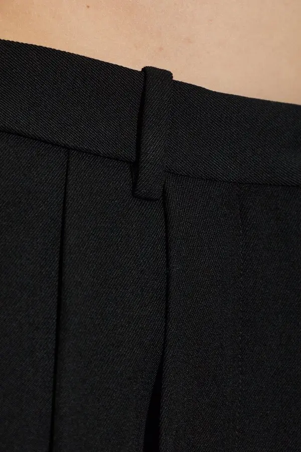 Balenciaga Wide-leg Wool Trousers