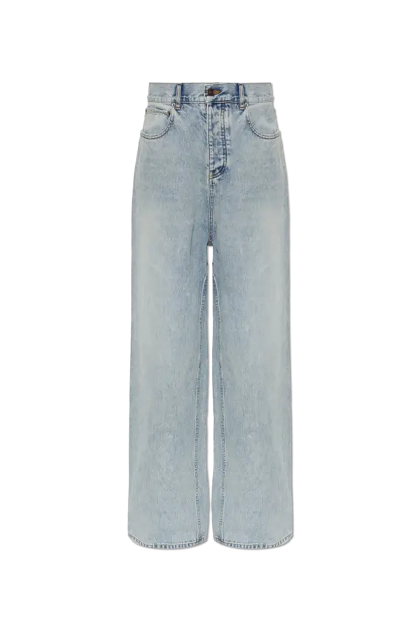 Balenciaga Wide-leg Jeans - Blue
