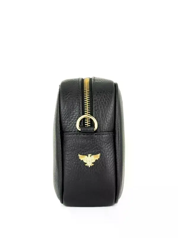 APATCHY LONDON The Tassel Leather Crossbody Bag - Black