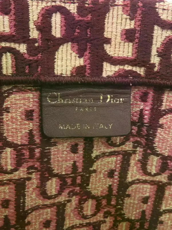 Dior 2019 Large Oblique Canvas Book Tote Bag