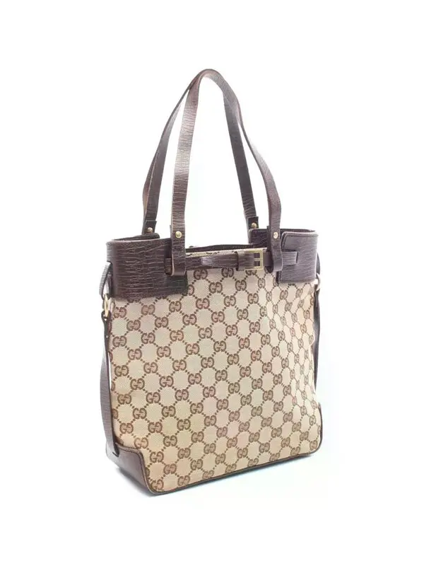 Gucci 2000-2015 Gg Canvas Tote Bag