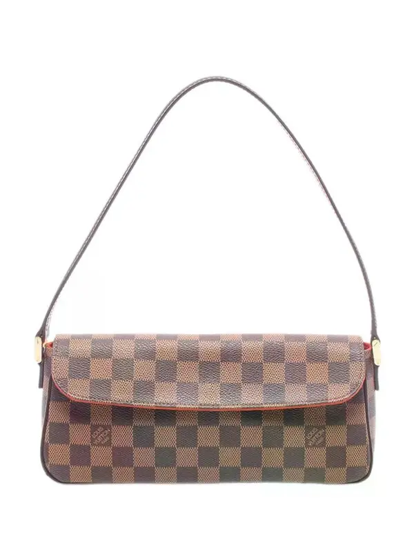 LOUIS VUITTON 2002 Damier Ebene Recoleta Shoulder Bag