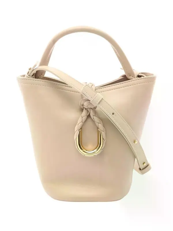 Bottega Veneta 2012-2026 Small Leather Liberta Bucket Bag Satchel - Neutrals