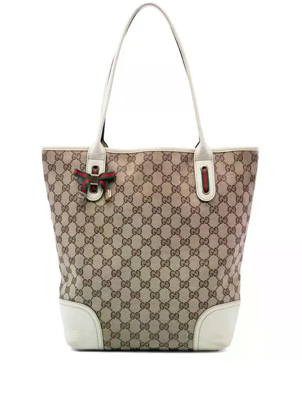 Gucci 2016-2026 Gg Canvas Princy Tote Bag - Neutrals